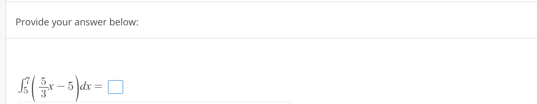 Solved The function f(x)=35x−5 is graphed below. Use | Chegg.com