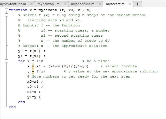 Solved Create and graph the function g = @(x) log(x)+x.^2 . | Chegg.com