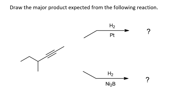 Solved Draw the major product expected from the following | Chegg.com