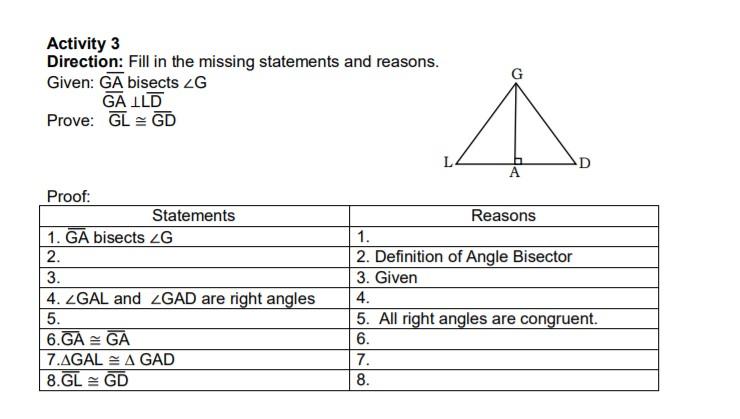 Solved R Activity 1 Direction: Fill in the missing | Chegg.com