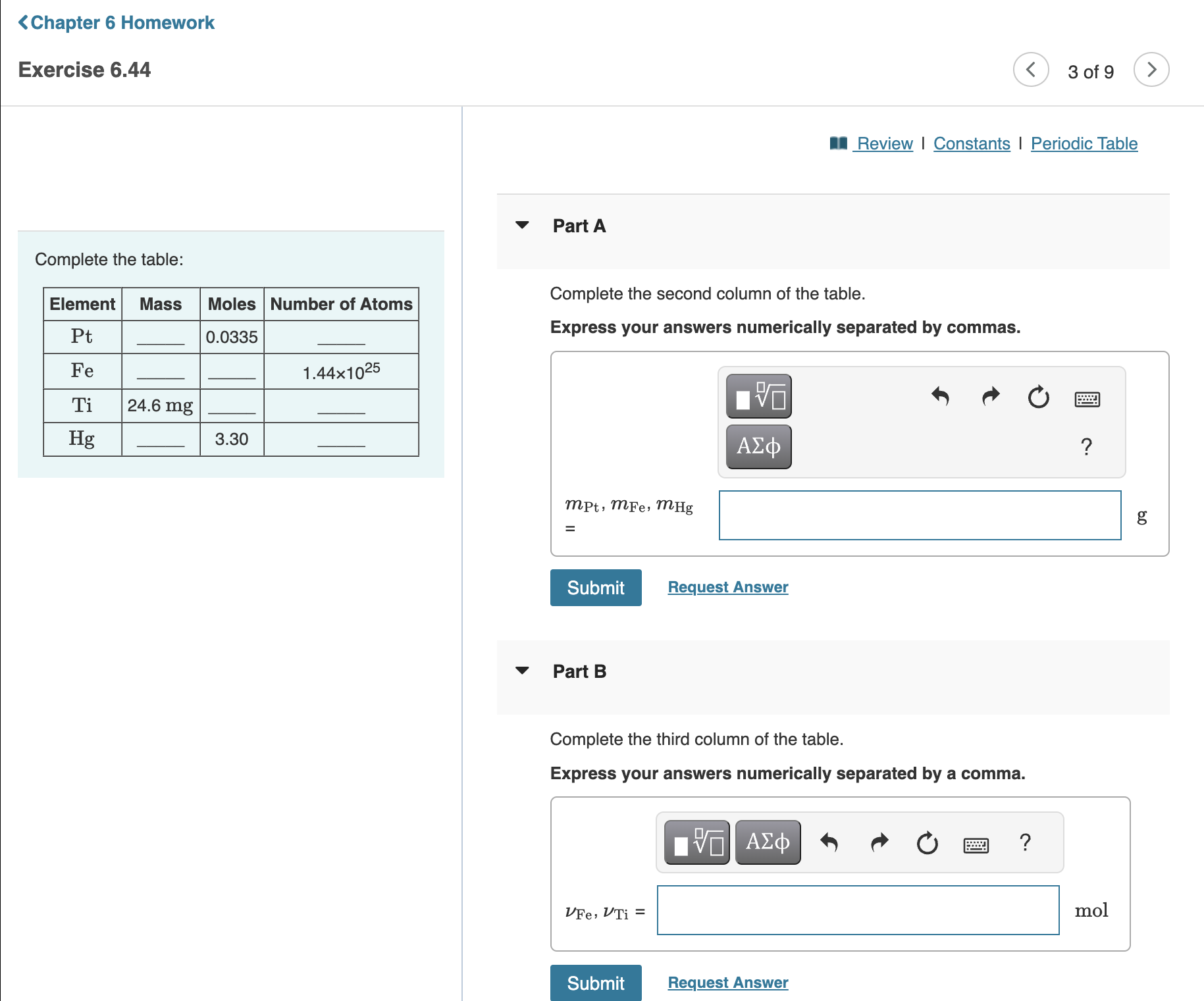Solved Complete the table: Complete the second column of the | Chegg.com