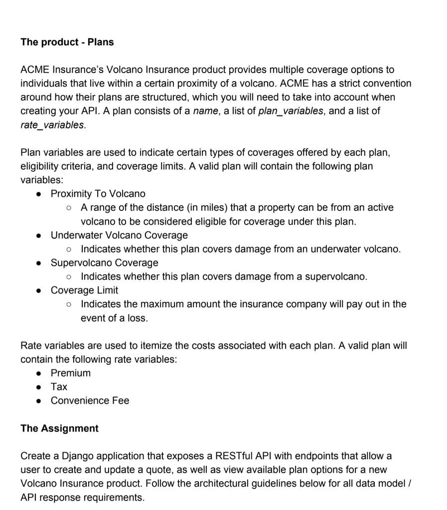 The Product - Quotes For any insurance product we | Chegg.com