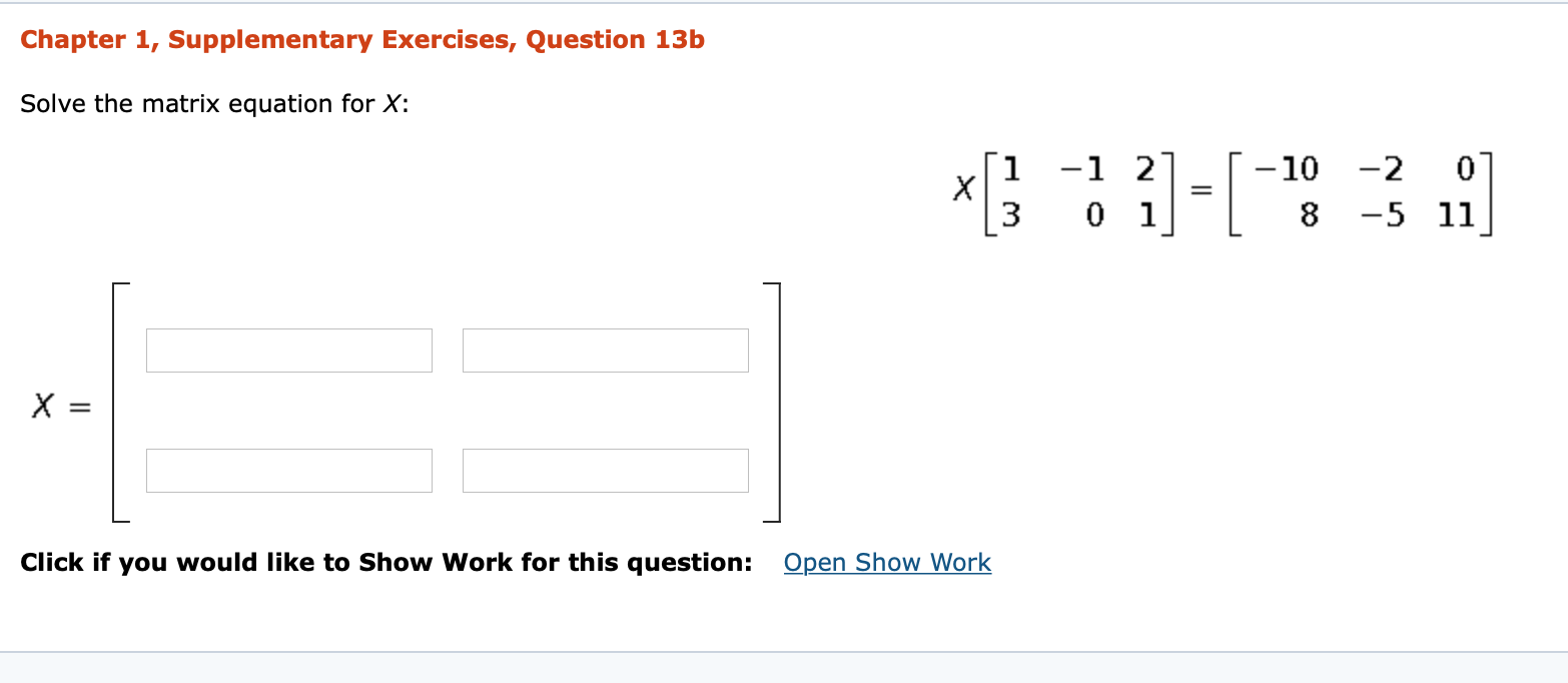 Solved Chapter 1, Supplementary Exercises, Question 13b | Chegg.com