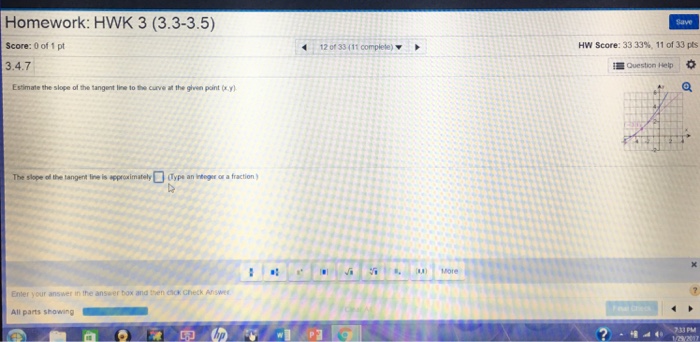 Solved Homework: HWK 3 (3.3-3.5) Score: 0 of 1 pt 3.4.7 | Chegg.com