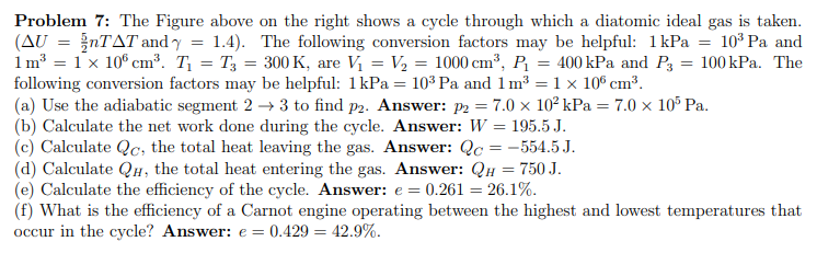 Solved Problem 7: The Figure above on the right shows a | Chegg.com