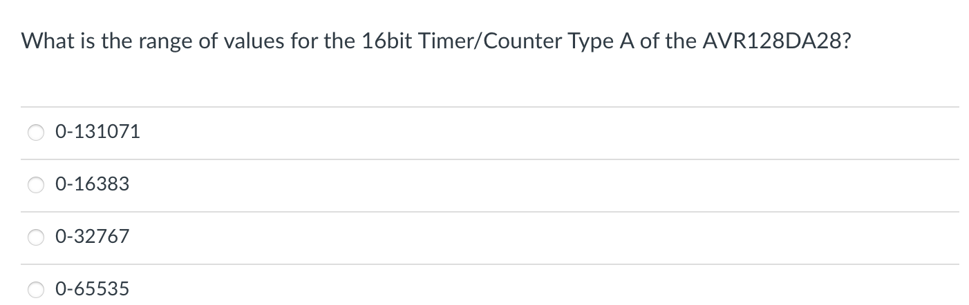Solved What is the range of values for the 16bit | Chegg.com