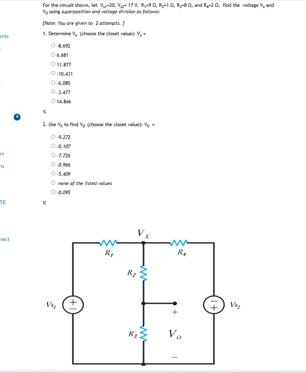 For the circuit shown, let | Chegg.com