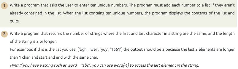 Solved Write a program that asks the user to enter ten | Chegg.com