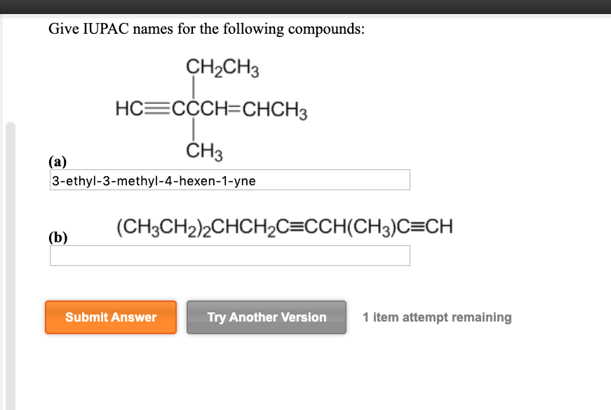 Solved Give IUPAC names for the following compounds: CH2CH3 | Chegg.com