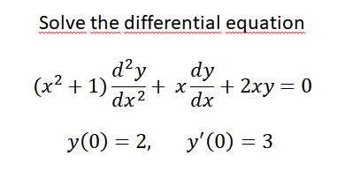 Solved Solve the differential | Chegg.com