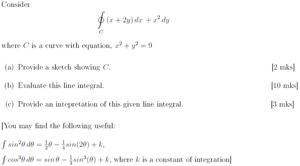 Solved Consider $(x+ (x + 2y) dx + x2 dy where C is a curve | Chegg.com