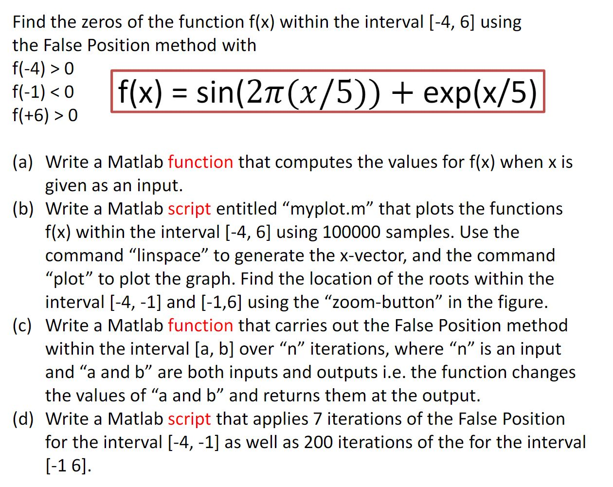 Solved Find the zeros of the function f(x) within the | Chegg.com
