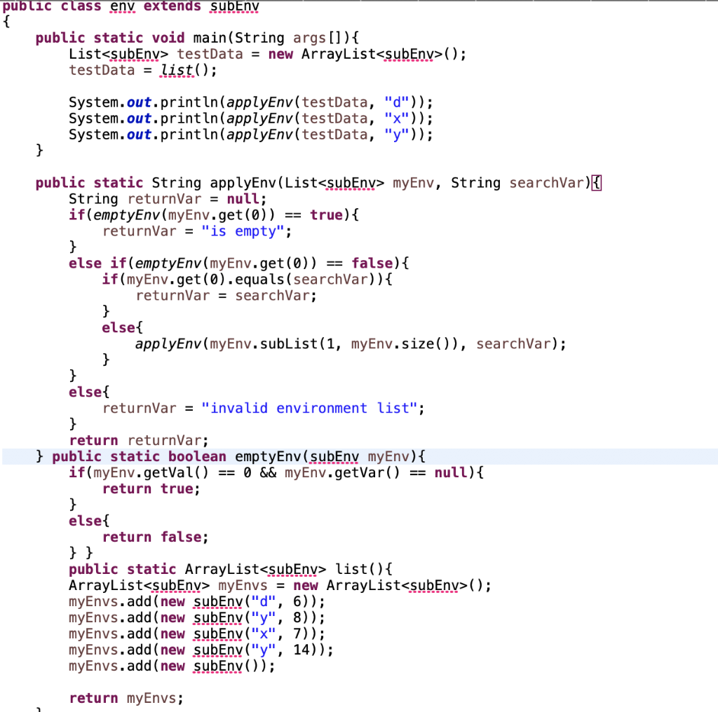 Solved public class ený extends subeny { public static void | Chegg.com