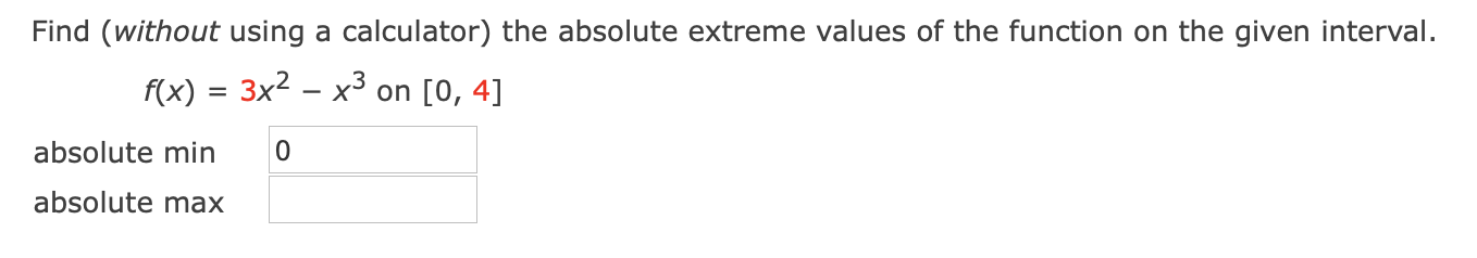 Solved Find (without using a calculator) the absolute | Chegg.com