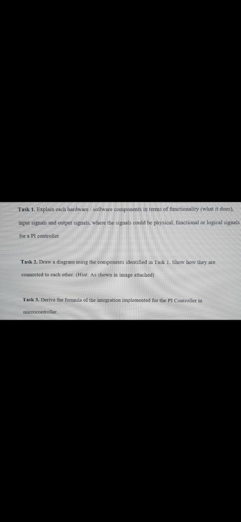 Solved Block DiagramController \& Sensor Signal Pl | Chegg.com