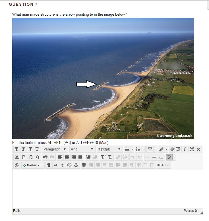 Solved QUESTION 2 Sand moves along the beach in a | Chegg.com