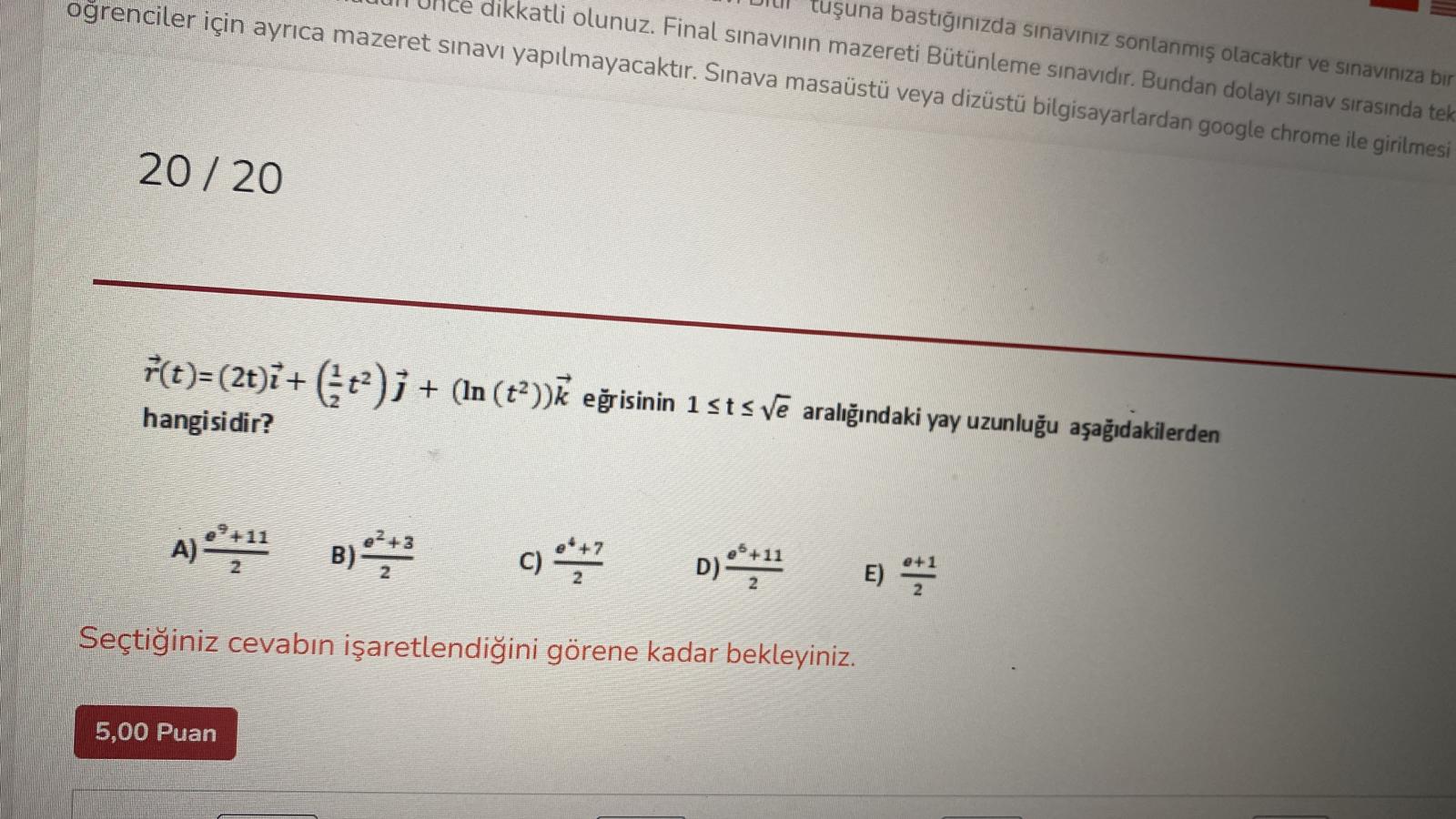 Solved yapılmayacaktır. Sinava masaüstü veya dizneme | Chegg.com