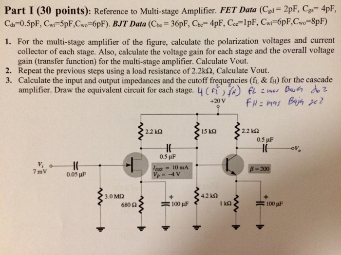 Solved Part I (30 points): Reference to Multi-stage | Chegg.com