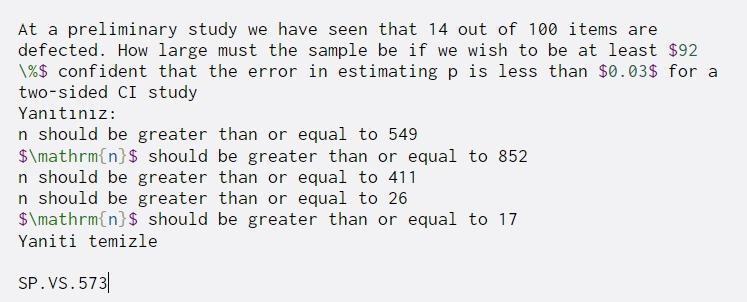 Solved At a preliminary study we have seen that 14 out of | Chegg.com