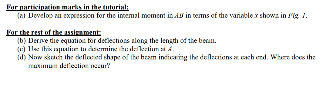 Solved For participation marks in the tutorial: (a) Develop | Chegg.com