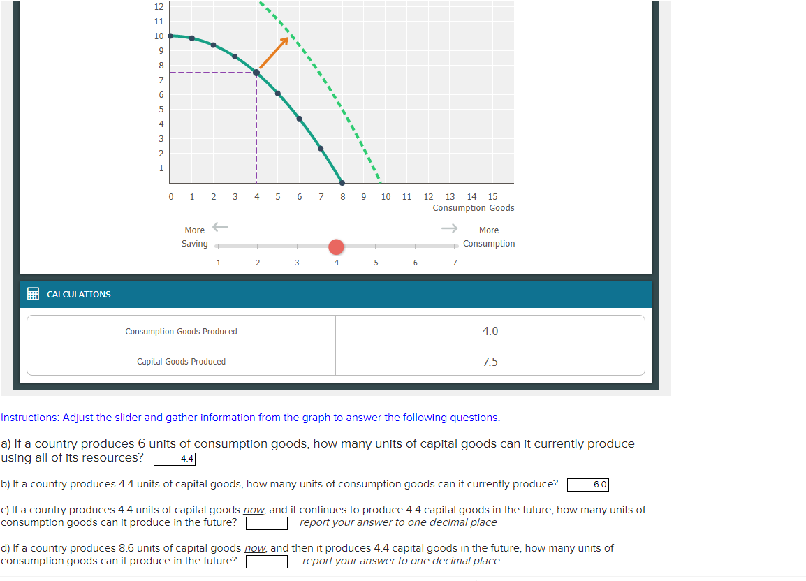 Solved istructions: Adjust the slider and gather information | Chegg.com