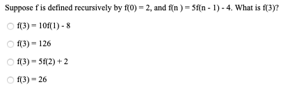 Solved Given the following algorithm. procedure func(x, y: | Chegg.com