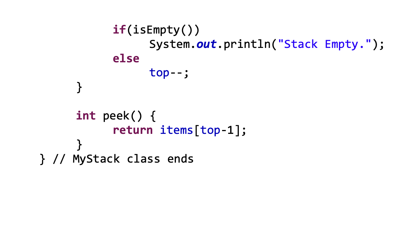 Solved 5 Write Unit Testing Code For The Following Mystack