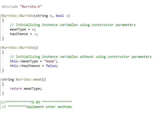 Solved In this next lab, you will need to create a class | Chegg.com
