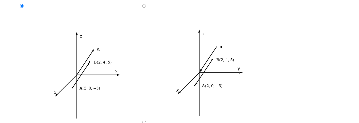 Solved Find a vector a with representation given by the | Chegg.com