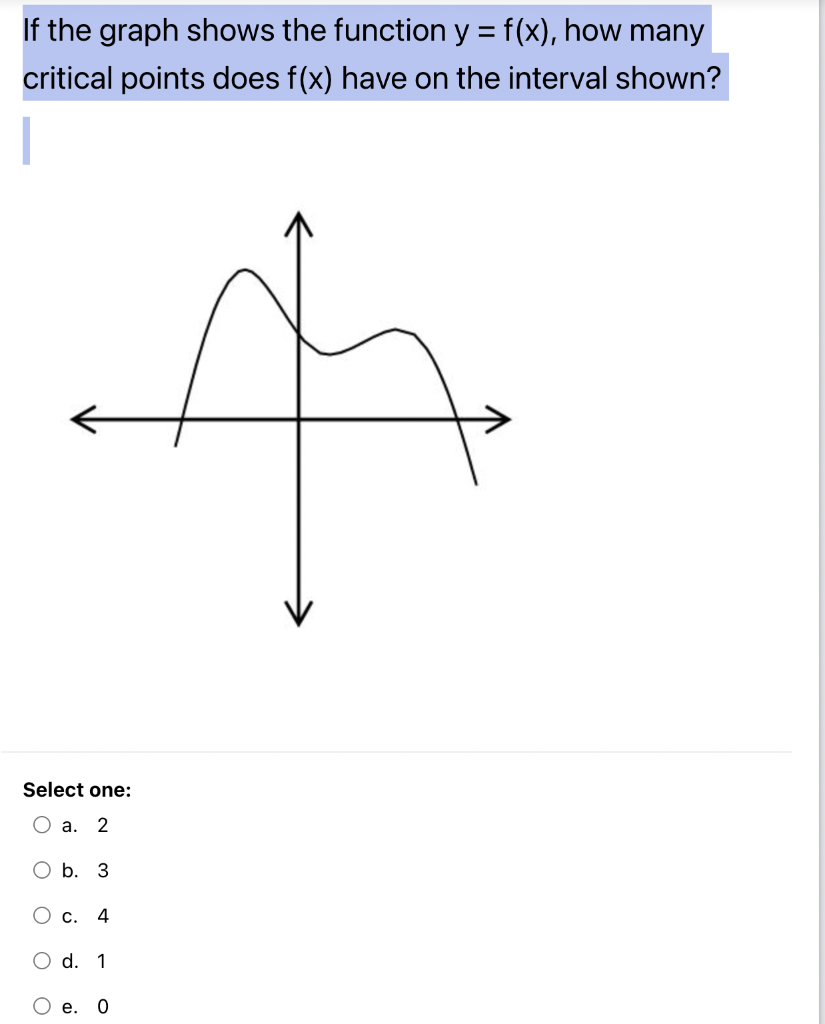 Solved If the graph shows the function y=f(x), how many | Chegg.com