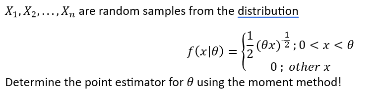 Solved x1,x2,dots,xn ﻿are random samples from the | Chegg.com