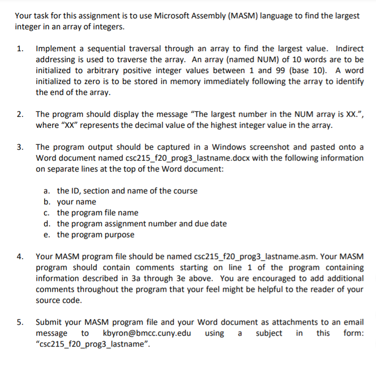 Solved Your task for this assignment is to use Microsoft | Chegg.com