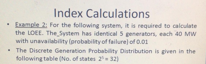 Index Calculations Example 2: For the following | Chegg.com