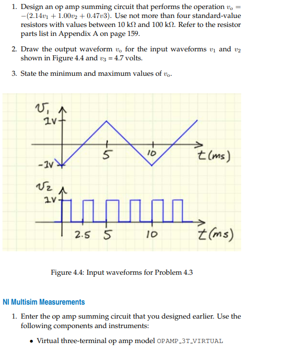 Solved Can you please assist with the Multisim part of this | Chegg.com