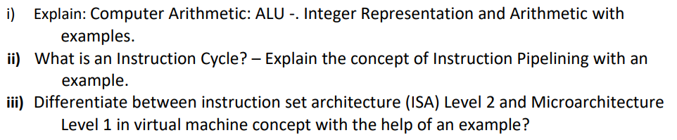 Solved the subject is : Computer Organization and | Chegg.com