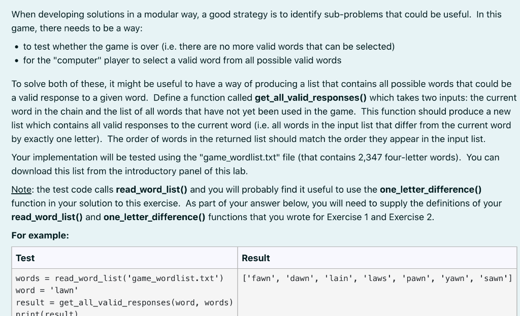 Solved When developing solutions in a modular way, a good | Chegg.com