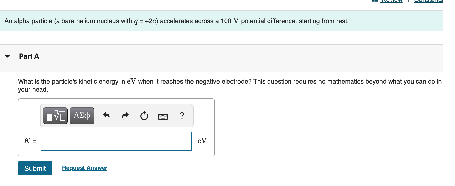 Solved An alpha particle (a bare helium nucleus with q = | Chegg.com