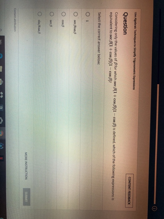 Solved Question Considering only the values of β for which | Chegg.com