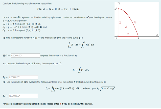 Solved Consider the following two-dimensional vector field: | Chegg.com