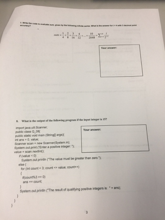Solved Write the code to evaluate sum, given by the | Chegg.com