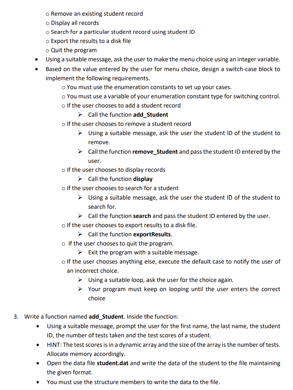 Solved Program Description In This Project You Have To 4309