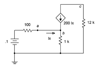 Solved PROBLEM 3. ﻿Calculate the Vc in the circuit below | Chegg.com