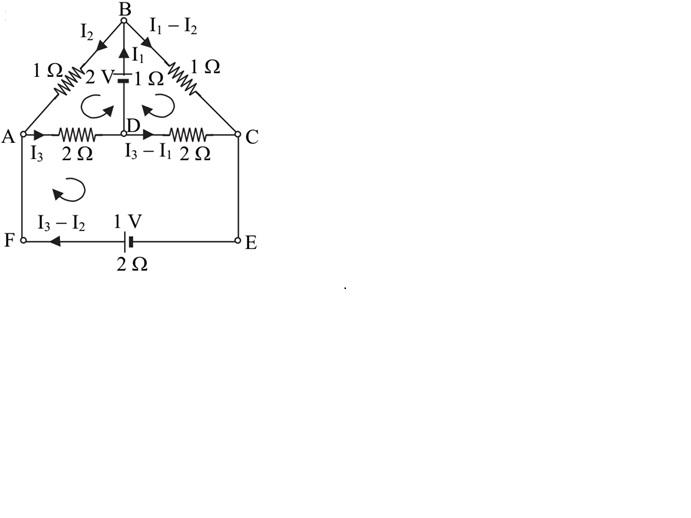 Solved AB, BC, CD and DA are resistors of 1 Ω, 1 Ω, 2Ω and 2 | Chegg.com