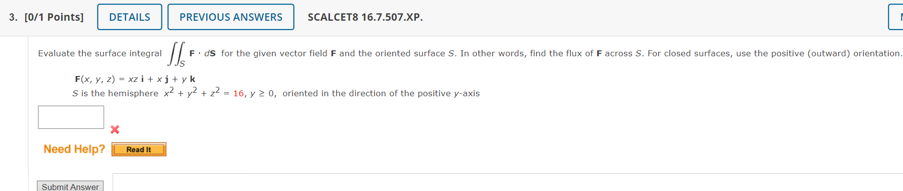 Solved 3. [0/1 Points] DETAILS PREVIOUS ANSWERS SCALCET8 | Chegg.com