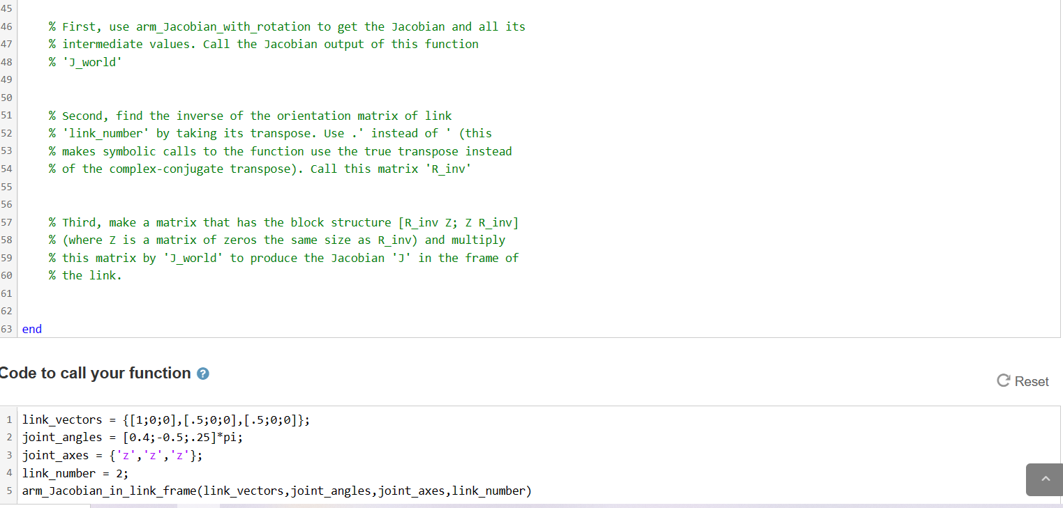 Solved Use the vector and rotation functions you created | Chegg.com