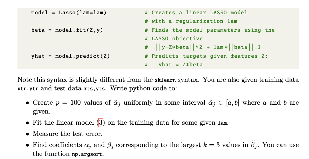 Solved 5. Discretization. Suppose we wish to fit a model, | Chegg.com