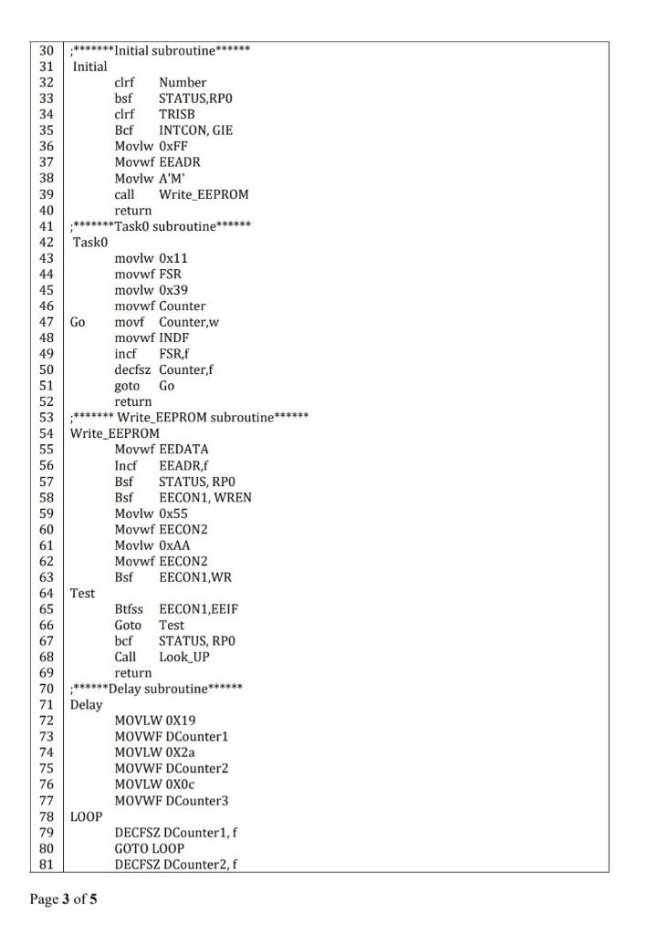 Solved Pi5. Write the modifications to complete the Look_UP | Chegg.com