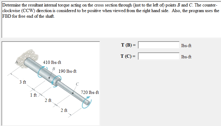 Solved Determine the resultant internal torque acting on the | Chegg.com