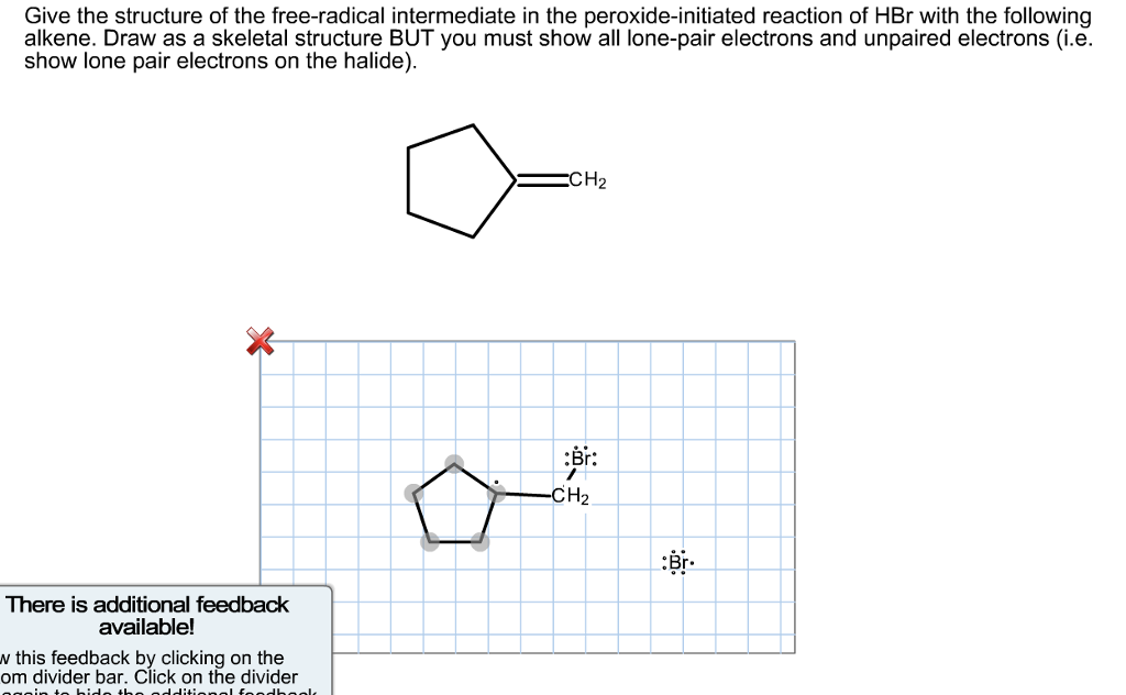 Solved Give the structure of the free-radical intermediate | Chegg.com
