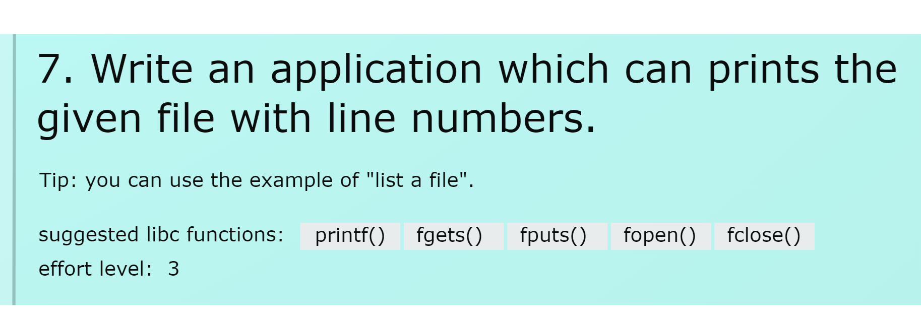 Solved 7 Write An Application Which Can Prints The Given